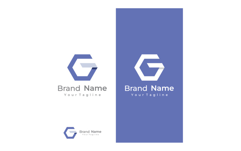 G initial letter logo design vector 4 - TemplateMonster