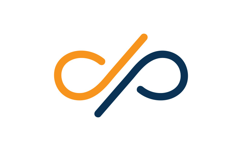 Conception de modèle de vecteur icône infini V5