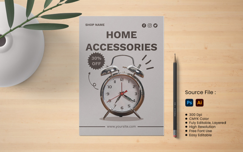 Home Accessories Template #308774 - TemplateMonster
