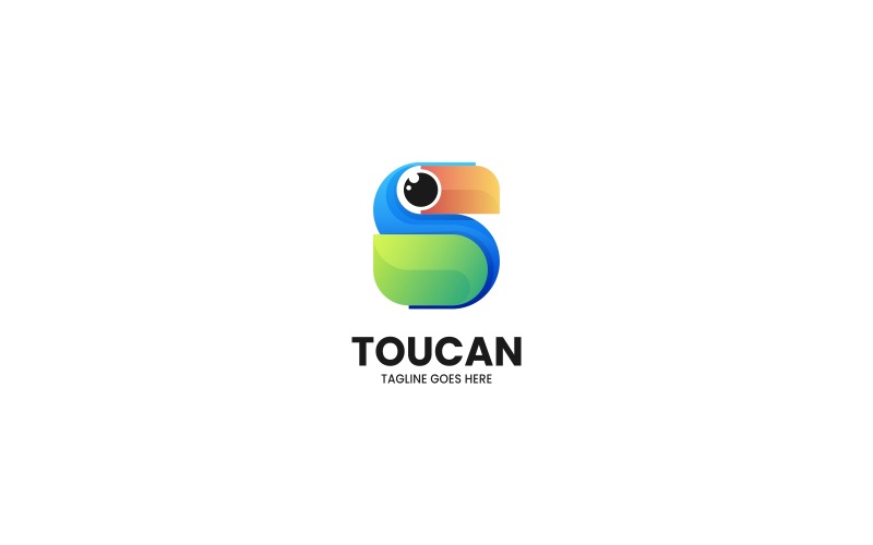 Tukan bunter Logo-Stil #308780 - TemplateMonster