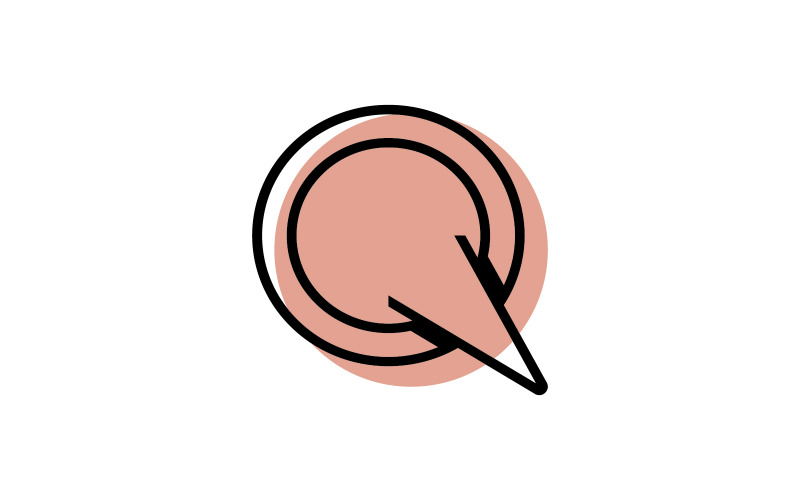 Création d'icône logo lettre Q V8 - TemplateMonster