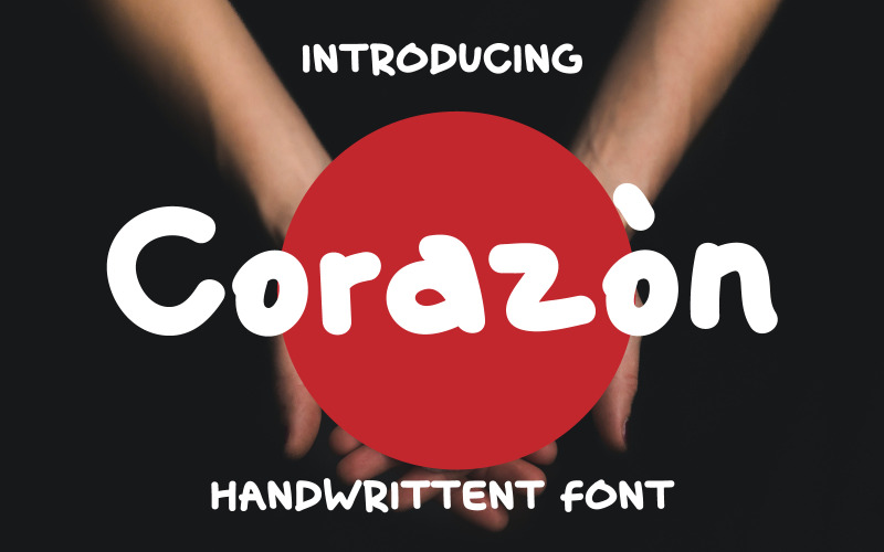Corazon - Handwritten Font #310032 - TemplateMonster