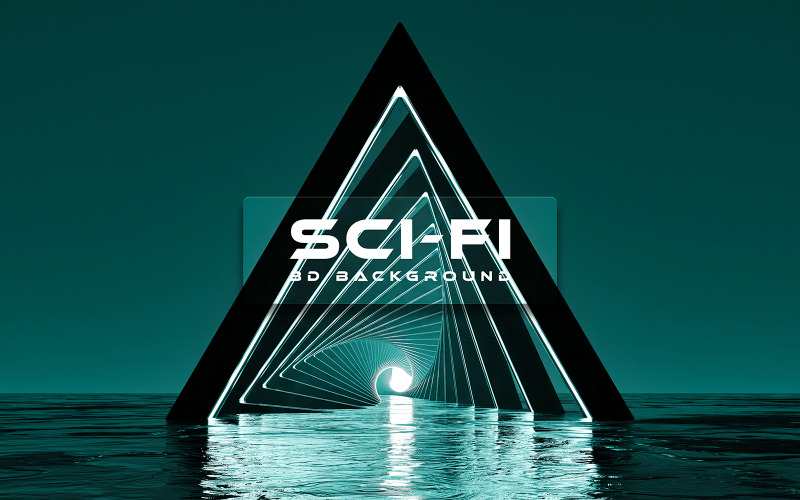 3D Sci-Fi Background Graphic 11 #310352 - TemplateMonster