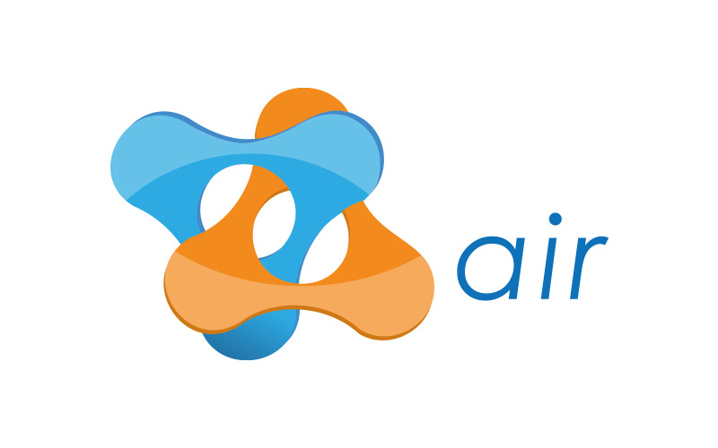 Modelo de Logotipo Air Digital #310322 - TemplateMonster