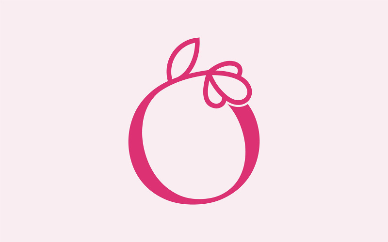 Hermosa Moda Belleza Logo Letra O #311086 - TemplateMonster