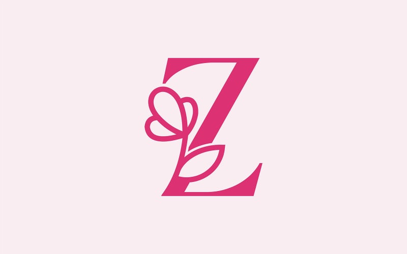Beautiful Fashion Beauty Logo Letter Z - TemplateMonster