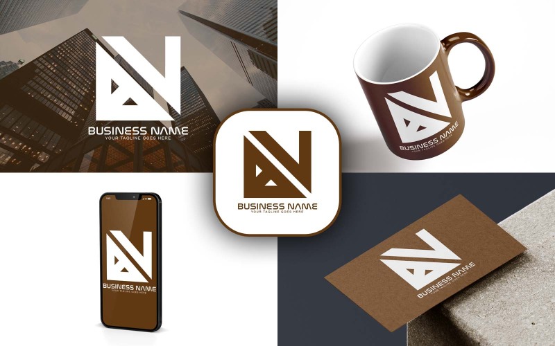 Design profissional de logotipo de letra BV para sua empresa ...
