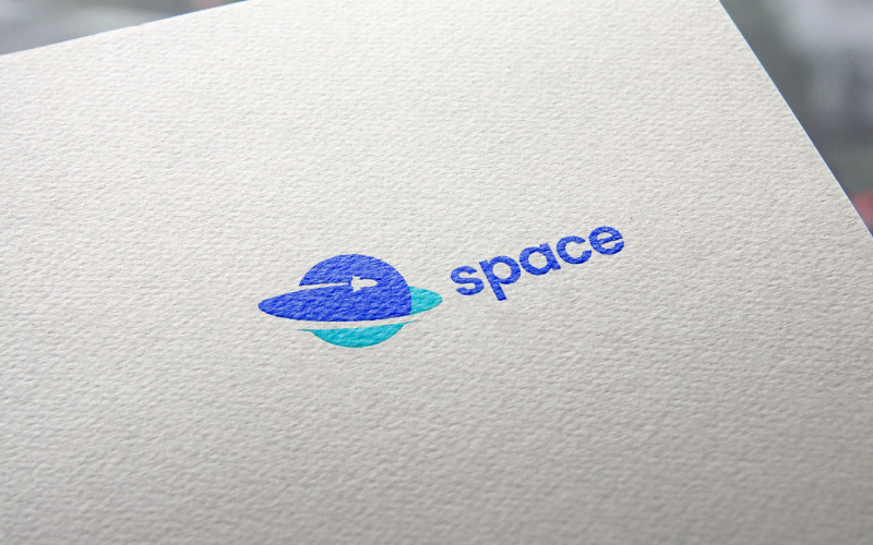 Minimal space rocket logo design #311239 - TemplateMonster