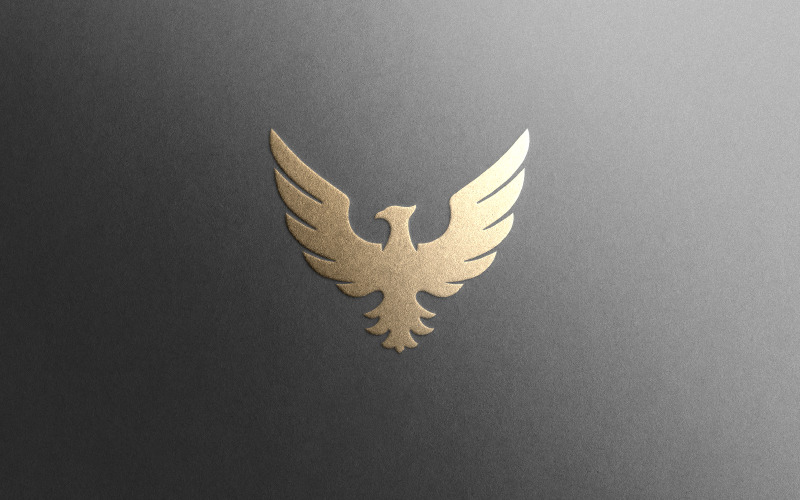 Modern eagle bird logo design #311245 - TemplateMonster