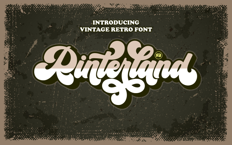 Rinterland - Fuente retro vintage #312001 - TemplateMonster