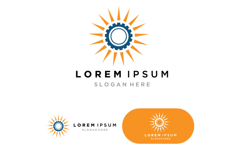 Soleil Vector illustration Icon design 1 - TemplateMonster