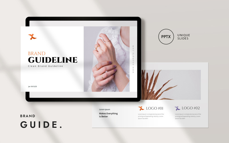 Brand Guideline Presentation #312893 - TemplateMonster