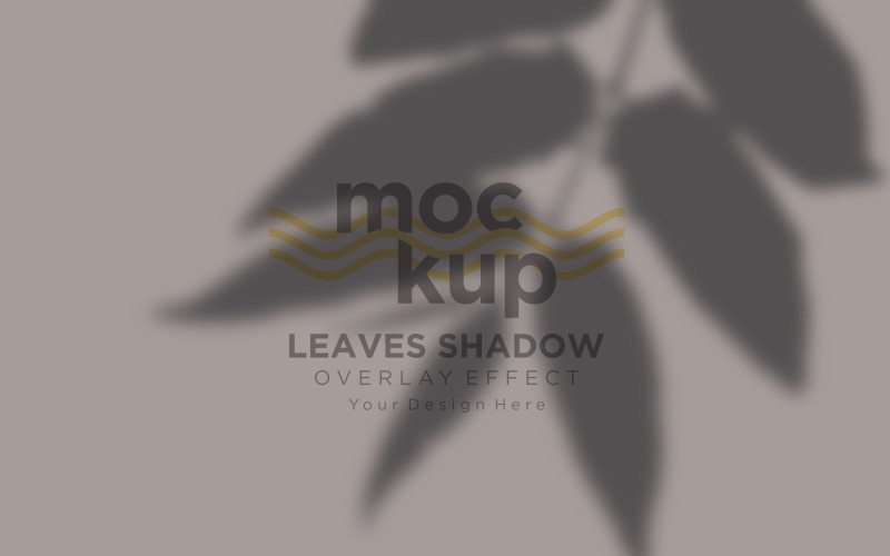 Leaves Shadow Overlay Effect Mockup 22 - TemplateMonster