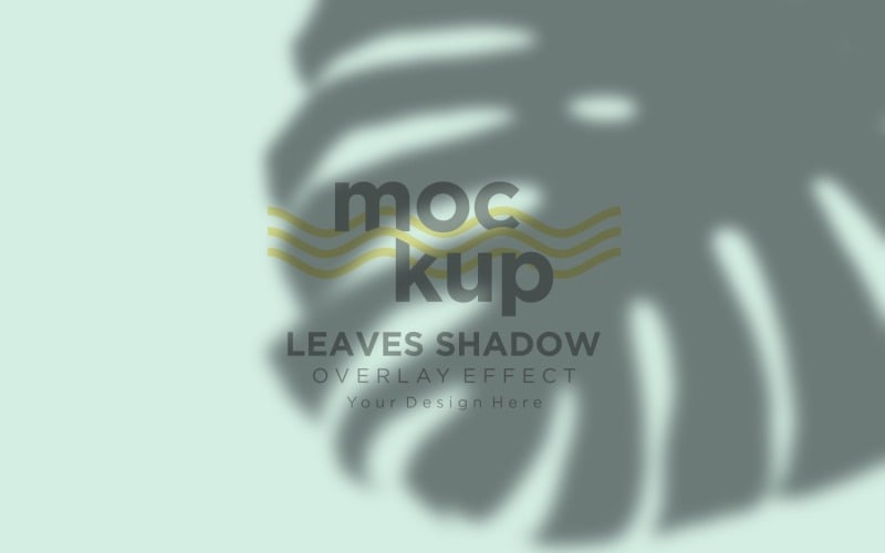 Leaves Shadow Overlay Effect Mockup 25 - TemplateMonster