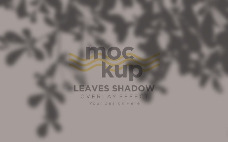 Leaves Shadow Overlay Effect Mockup 52 - TemplateMonster