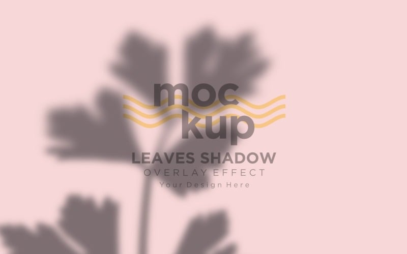 Leaves Shadow Overlay Effect Mockup 148 - TemplateMonster
