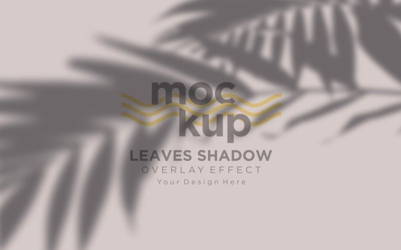 Leaves Shadow Overlay Effect Mockup 191 - TemplateMonster