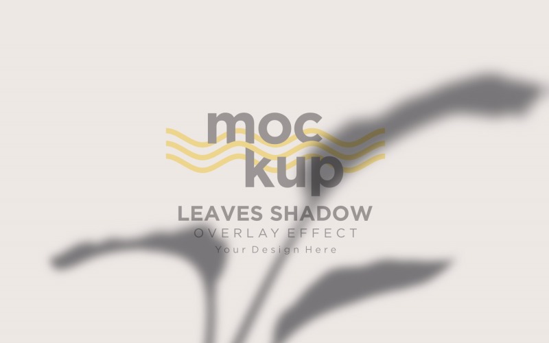 Leaves Shadow Overlay Effect Mockup 210 - TemplateMonster