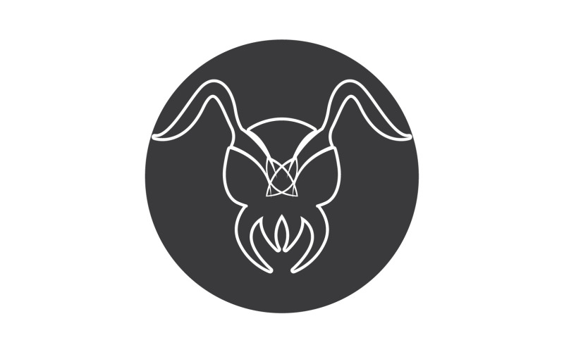 Ant head logo and symbol vector v19 #316082 - TemplateMonster