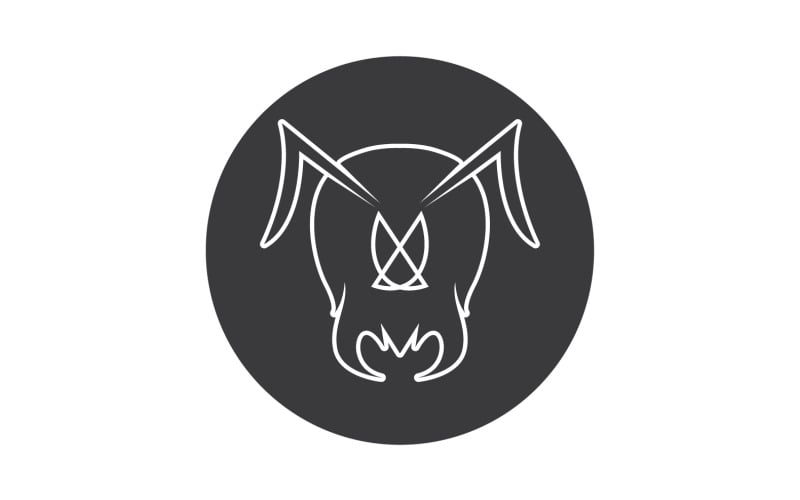 Ant head logo and symbol vector v20 #316083 - TemplateMonster
