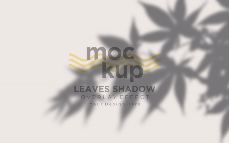 Leaves Shadow Overlay Effect Mockup 230 - TemplateMonster