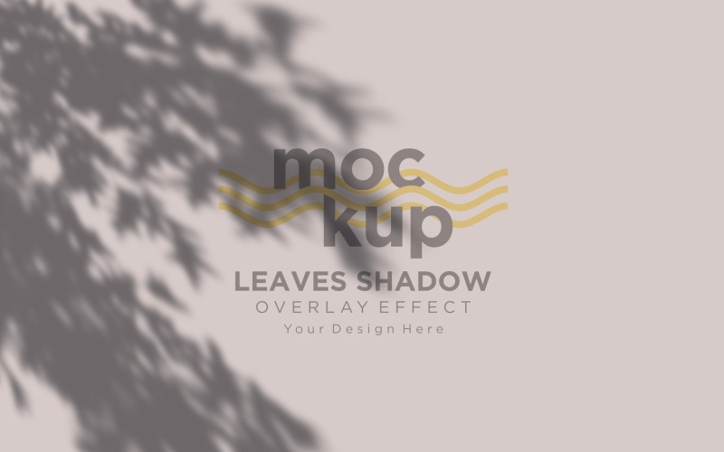 Leaves Shadow Overlay Effect Mockup 261 - TemplateMonster