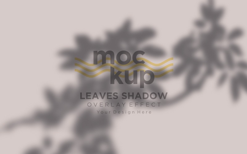 Leaves Shadow Overlay Effect Mockup 381 - TemplateMonster