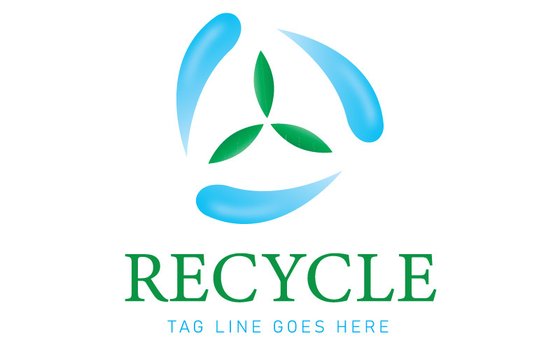 Recycle Logo Template - Recycle Logo - TemplateMonster