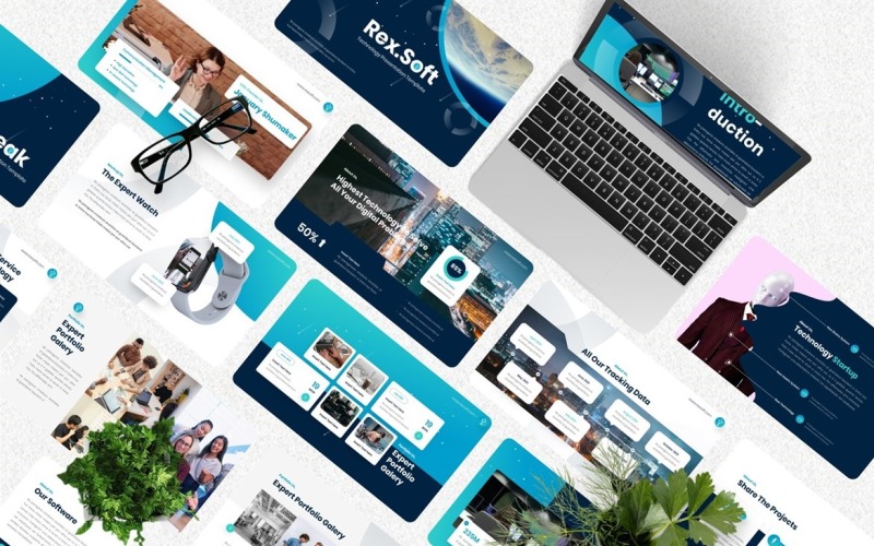 Rexsoft - Technology Keynote Template - TemplateMonster