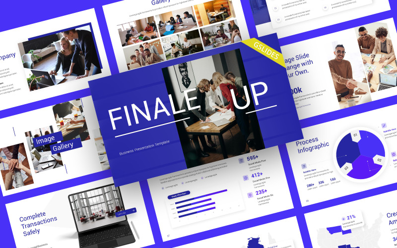 Modello per Presentazioni Google di Finale Creative Business