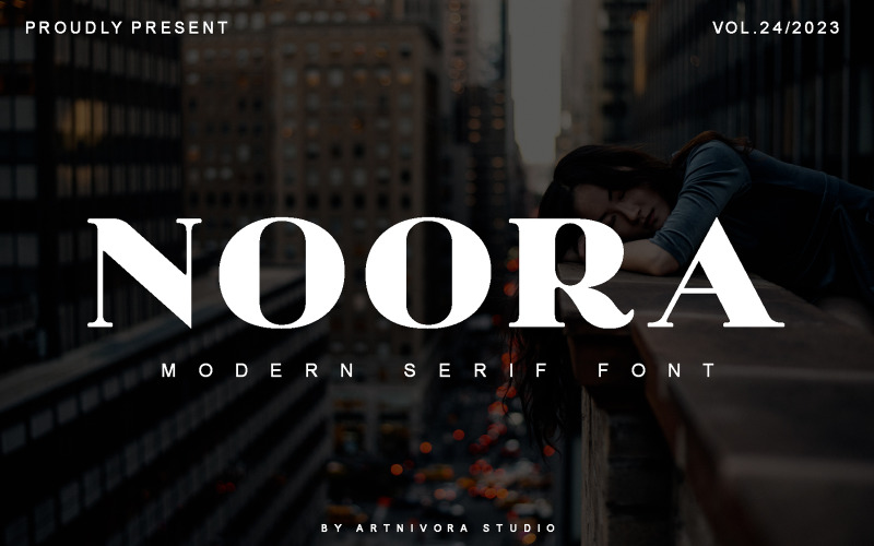 Noora - Fuentes Serif Modernas #318491 - TemplateMonster