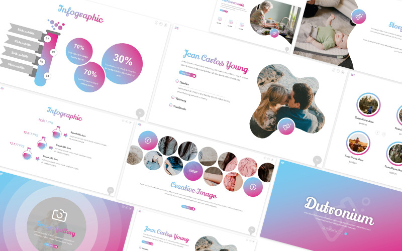 Senior Care Center Presentation Powerpoint Template