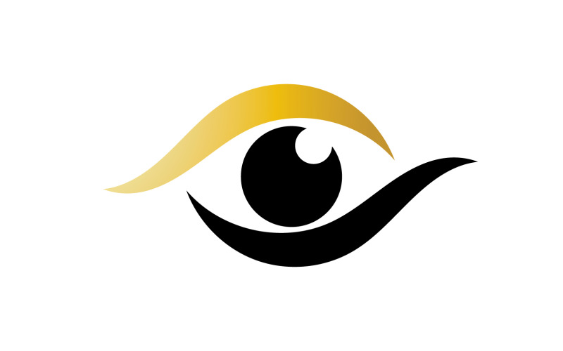 Soins oculaires santé yeux logo vecteur v3 - TemplateMonster