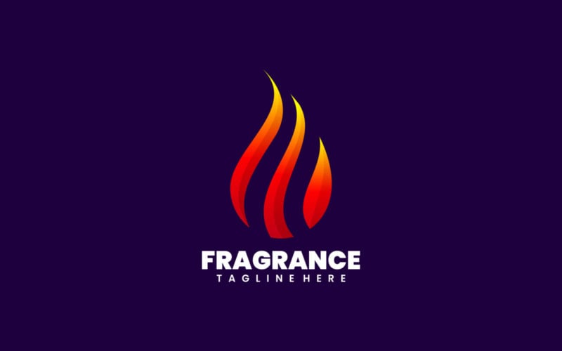 Fragrance Gradient Logo Style #319948 - TemplateMonster