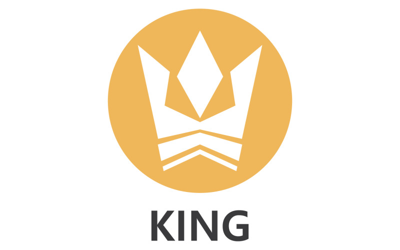 Crown King And Princes Logo Template vector V40
