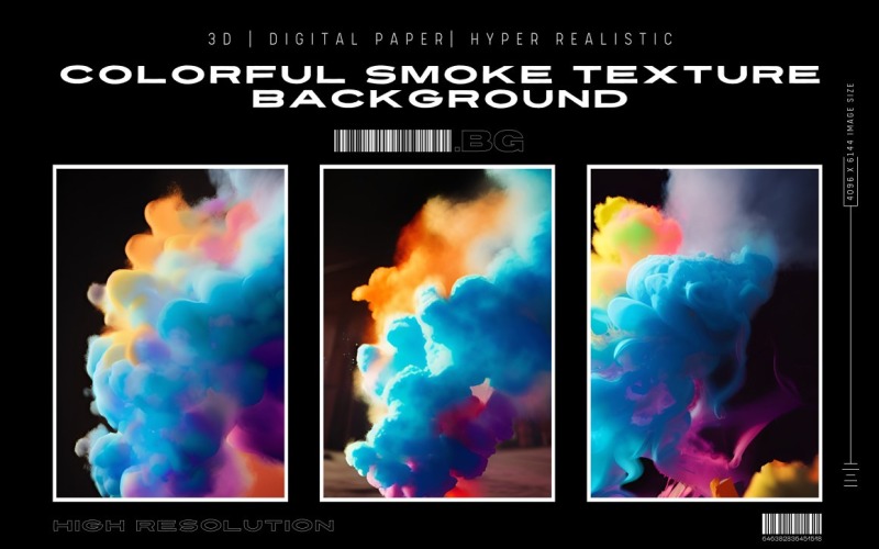 Artistic Painted Smoke Texture Background - TemplateMonster