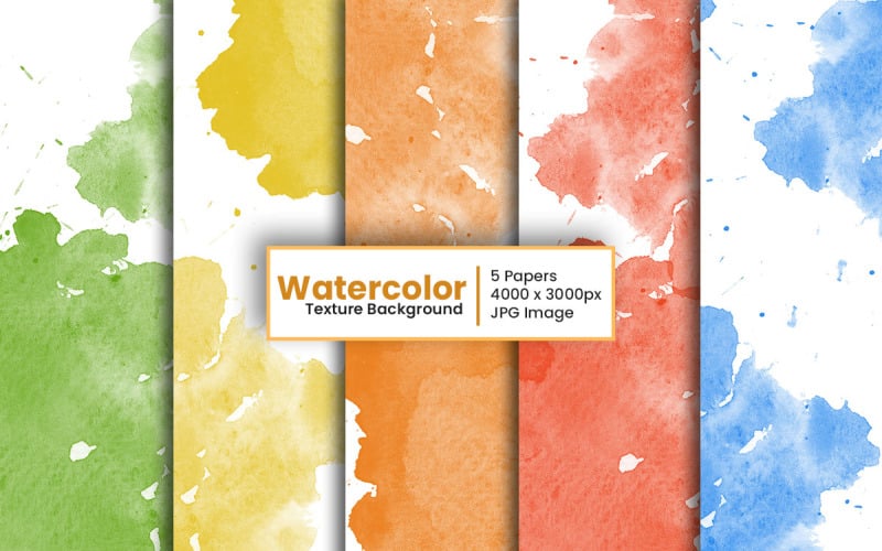 Abstract watercolor background and digital paper