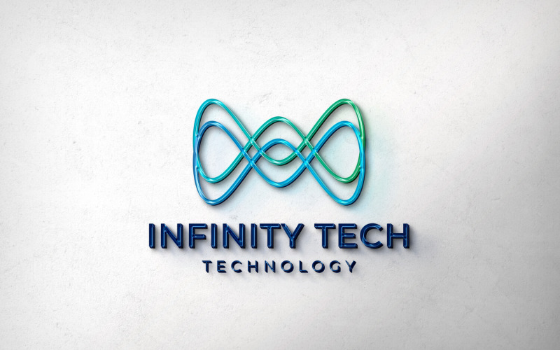 Infinity Modern Connection Logo Template - TemplateMonster