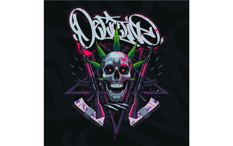 Hazael Radha Mech Illustration Vector - TemplateMonster