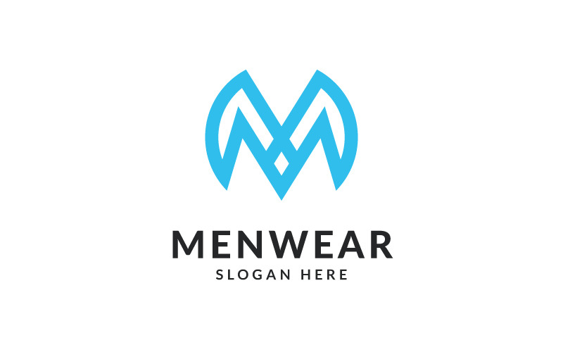Harf W Monogram Logo Tasarımı #325157 - TemplateMonster