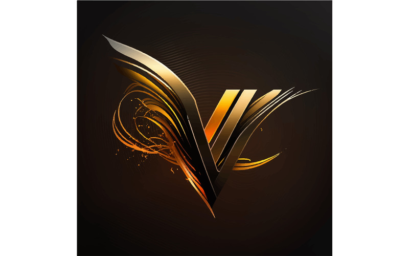 Un vecteur d'illustration de logo Victor
