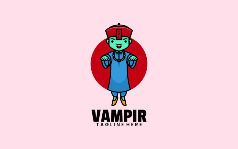 Vampire Mascot Cartoon Logo #324095 - TemplateMonster