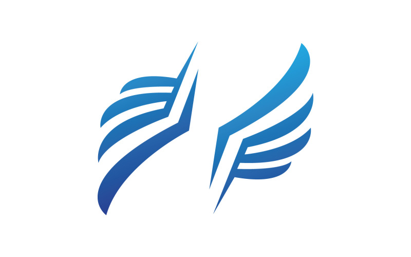 Wing Bird falcon eagle animal v37 #324199 - TemplateMonster