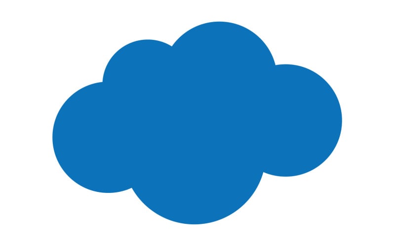 Diseño de elementos de cielo azul en la nube para la empresa de ...