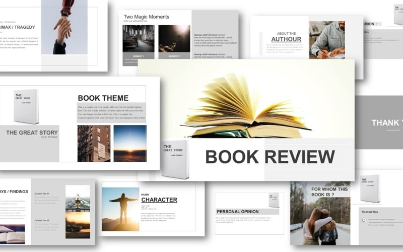 PowerPoint-Vorlagen für Bücher - PPT- und PPTX-Designs für ...