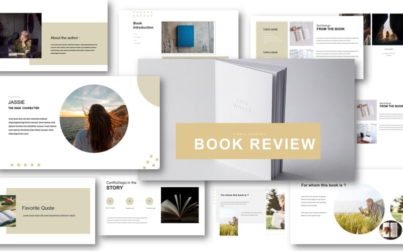 PowerPoint-Vorlagen für Bücher - PPT- und PPTX-Designs für ...