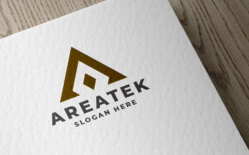 Alan Tek - Harf A Logo Temp #325041 - TemplateMonster