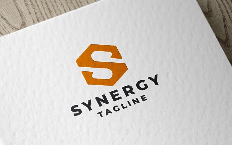 Synergy - Letter S Logo Temp #325046 - TemplateMonster