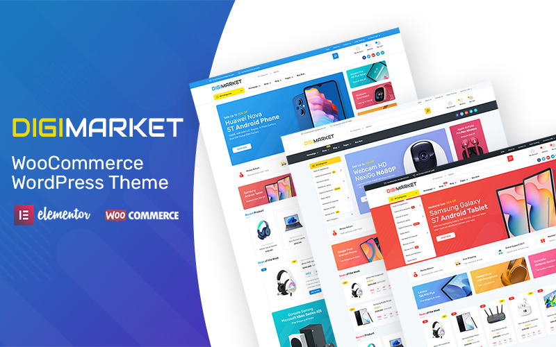 DigiMarket - WooComrece Wordpress Theme - TemplateMonster