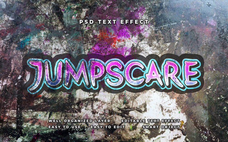 Efecto de texto de Photoshop Slamshot - TemplateMonster